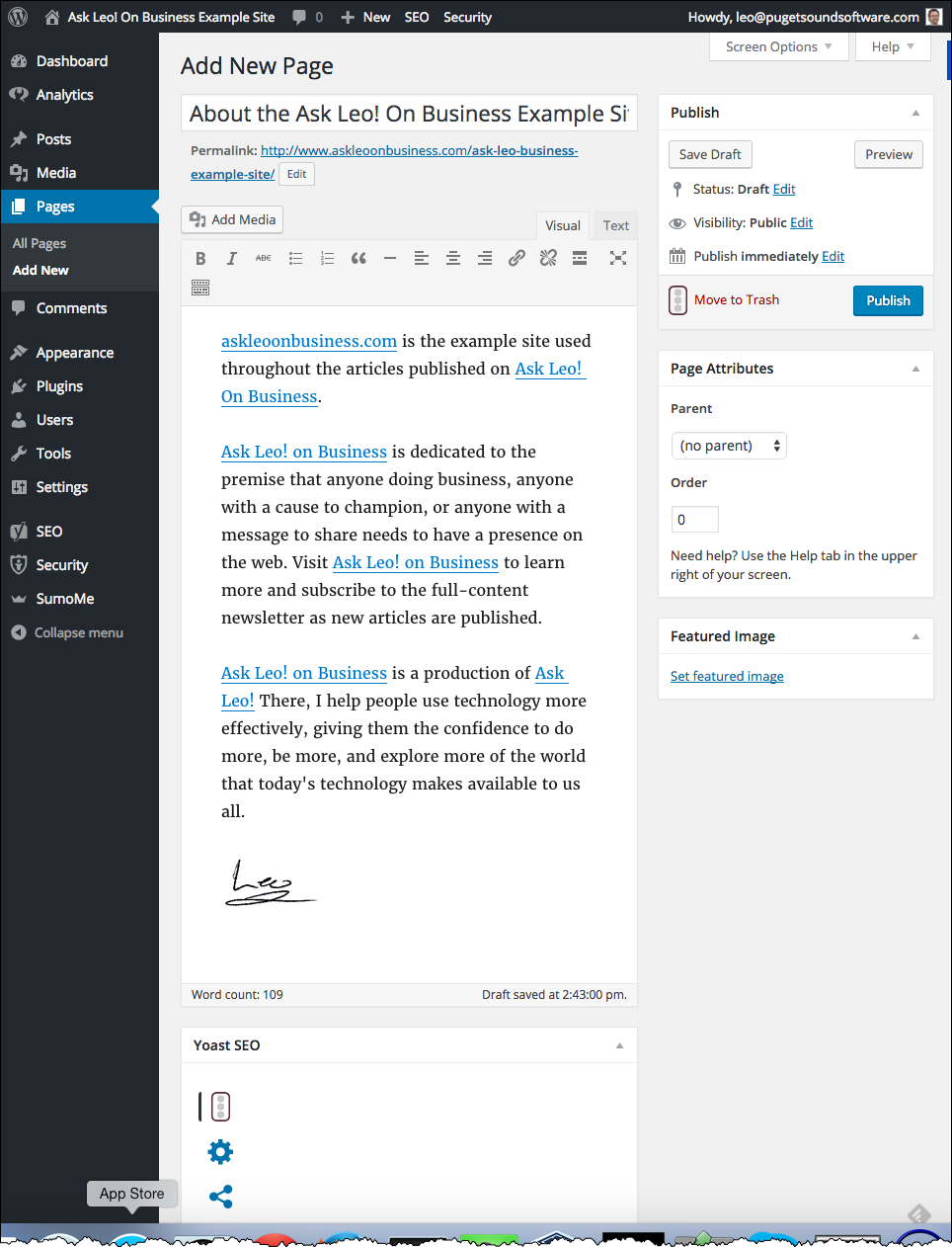 The Three Pages You Need - Ask Leo! On Business